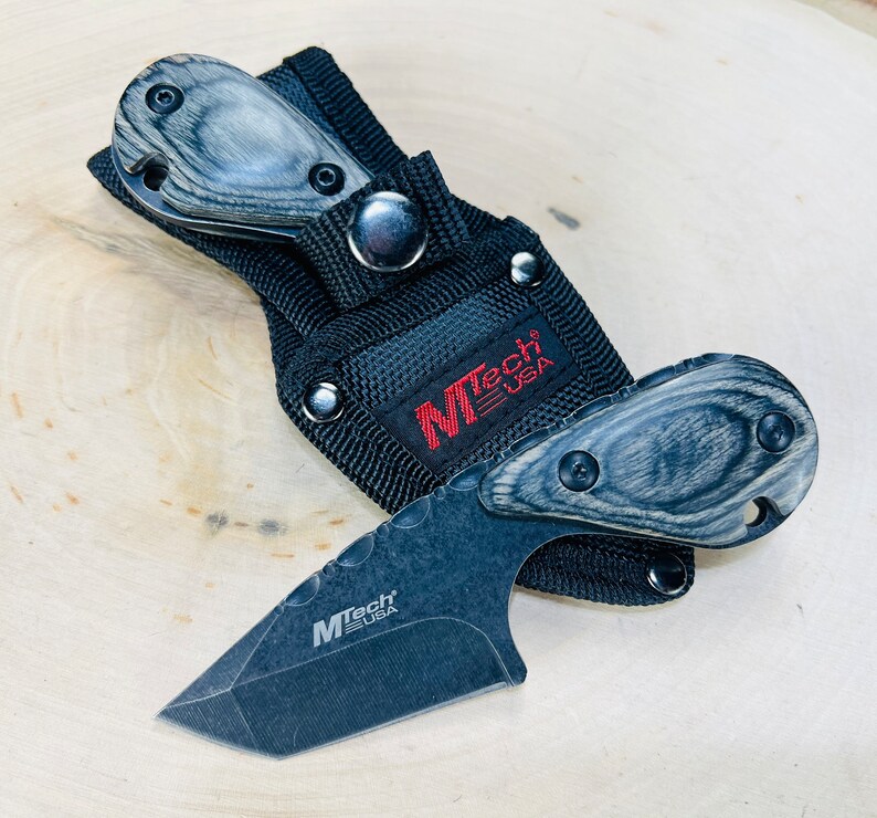 Engraved Mini Fixed Blade Knife With Sheath Xmas Stocking - Etsy