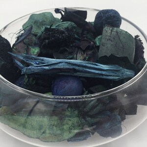 DARK BLUE POTPOURRI. Pick Your Scent. Highly Scented. Natural Potpourri ...