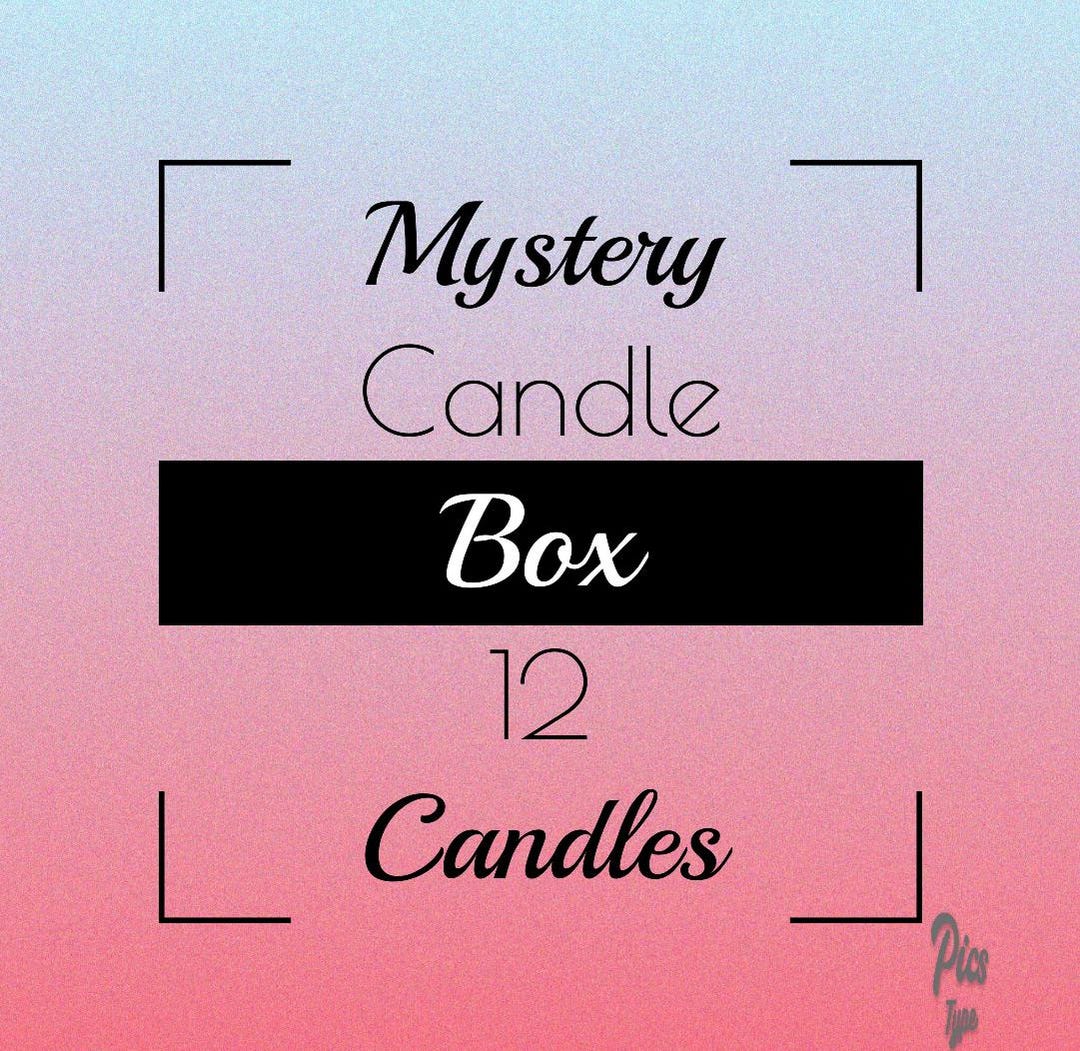 Mystery Candle Box. Clearance Candles. Mystery Candles. Discount ...