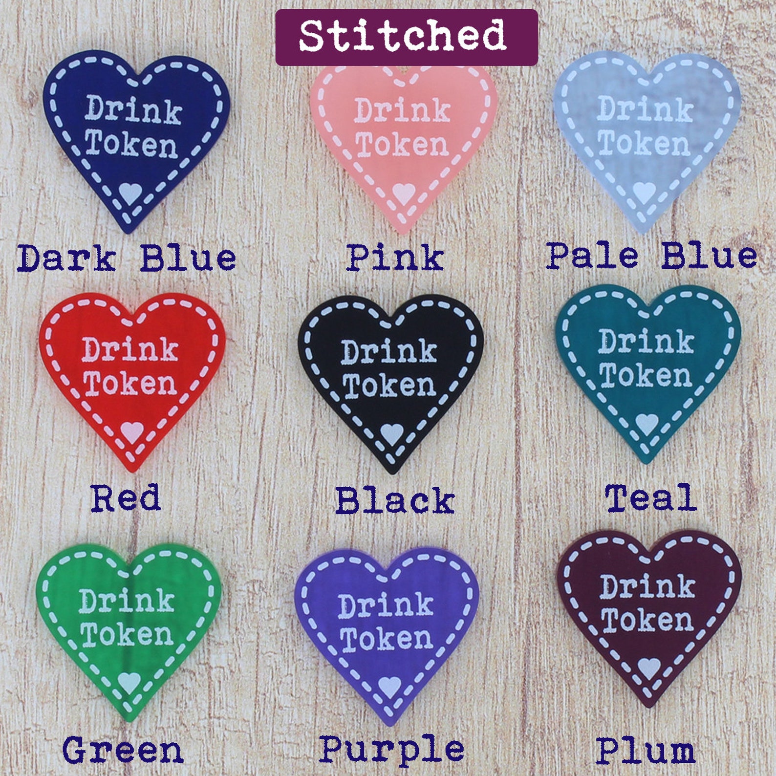 Drink Tokens Wedding Reception Party Favours Free Bar Event - Etsy