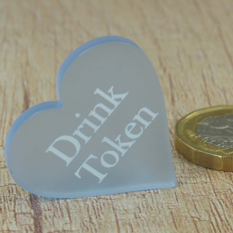 Drink Tokens Wedding Reception Party Favours Free Bar Event | Etsy