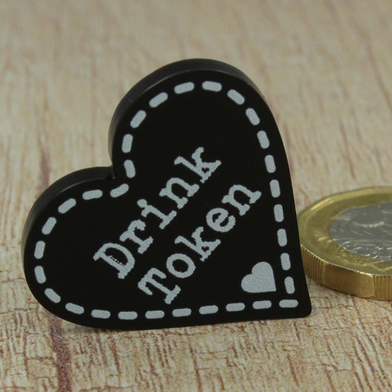 Drink Tokens Wedding Reception Party Favours Free Bar Event | Etsy