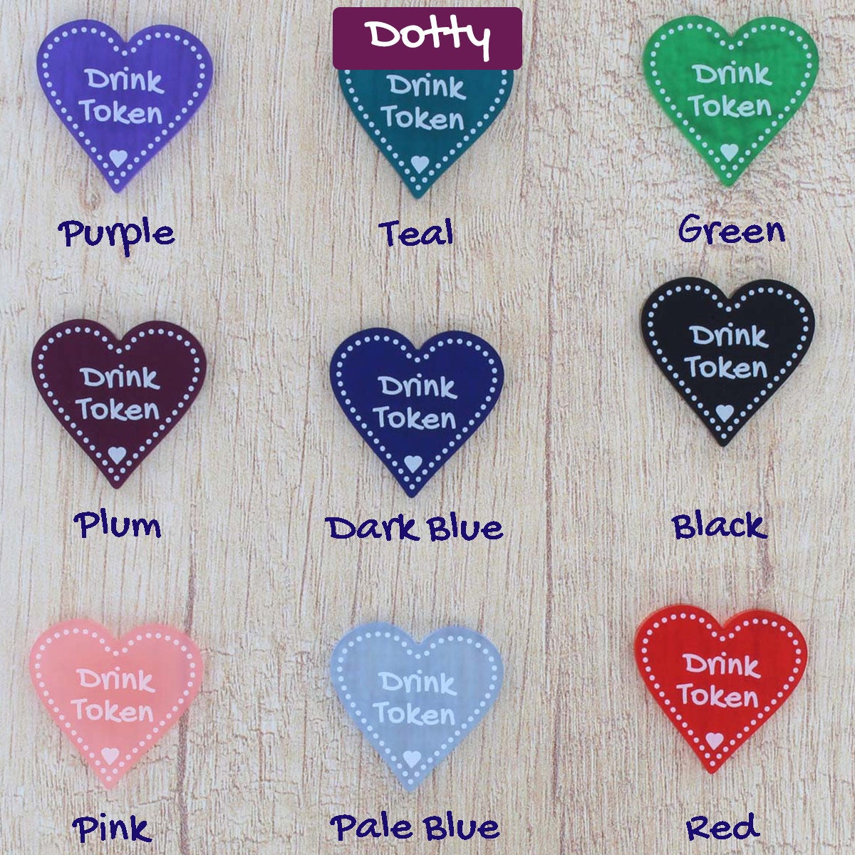 Drink Tokens Wedding Reception Party Favours Free Bar Event - Etsy