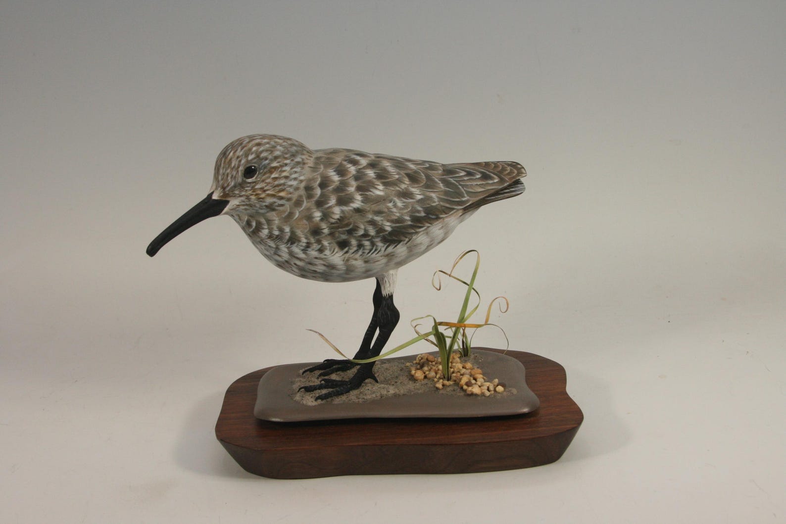 Dunlin Shorebird Woodcarving, Hand Made, Basswood, - Etsy