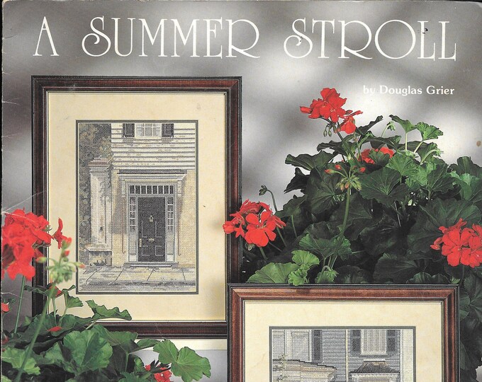 Barbara & Cheryl "a Summer Stroll" Cross Stitch Booklet #21 - Etsy