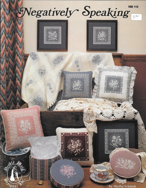 Needle Maid Designs negatively Speaking Cross | Etsy