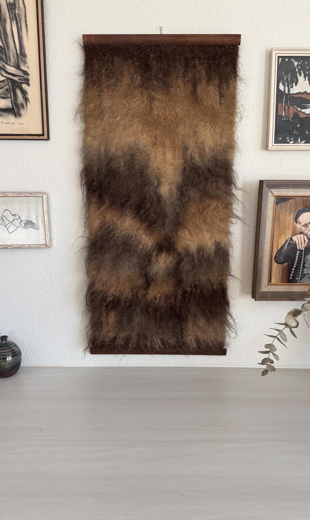 Vintage Fur Pelt Tapestry / Wall Hanging / Home Decor - Etsy