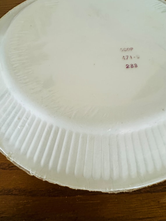 Vintage Wedding Paper Plates