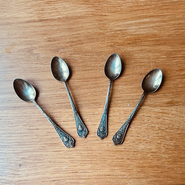 Antique Small Spoons - Etsy