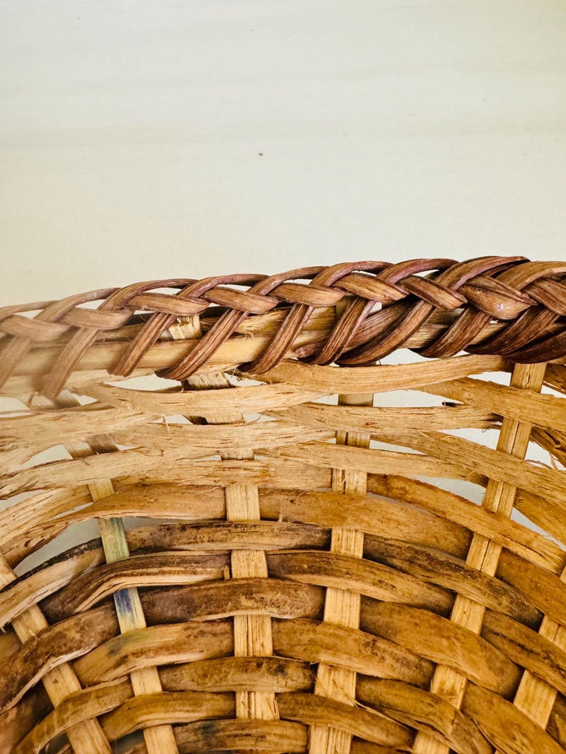 Vintage Hexagonal Basket, Boho, Wall Decor - Etsy