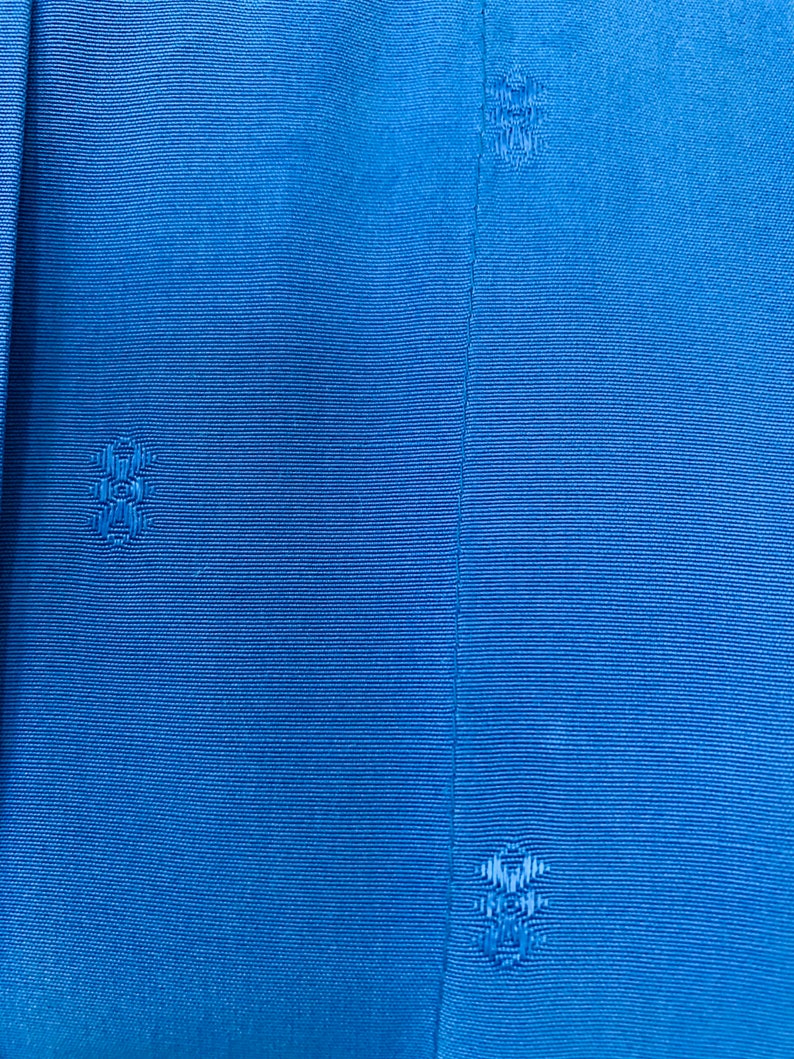 Retro 1980s Dress, Blue, Belted - Etsy