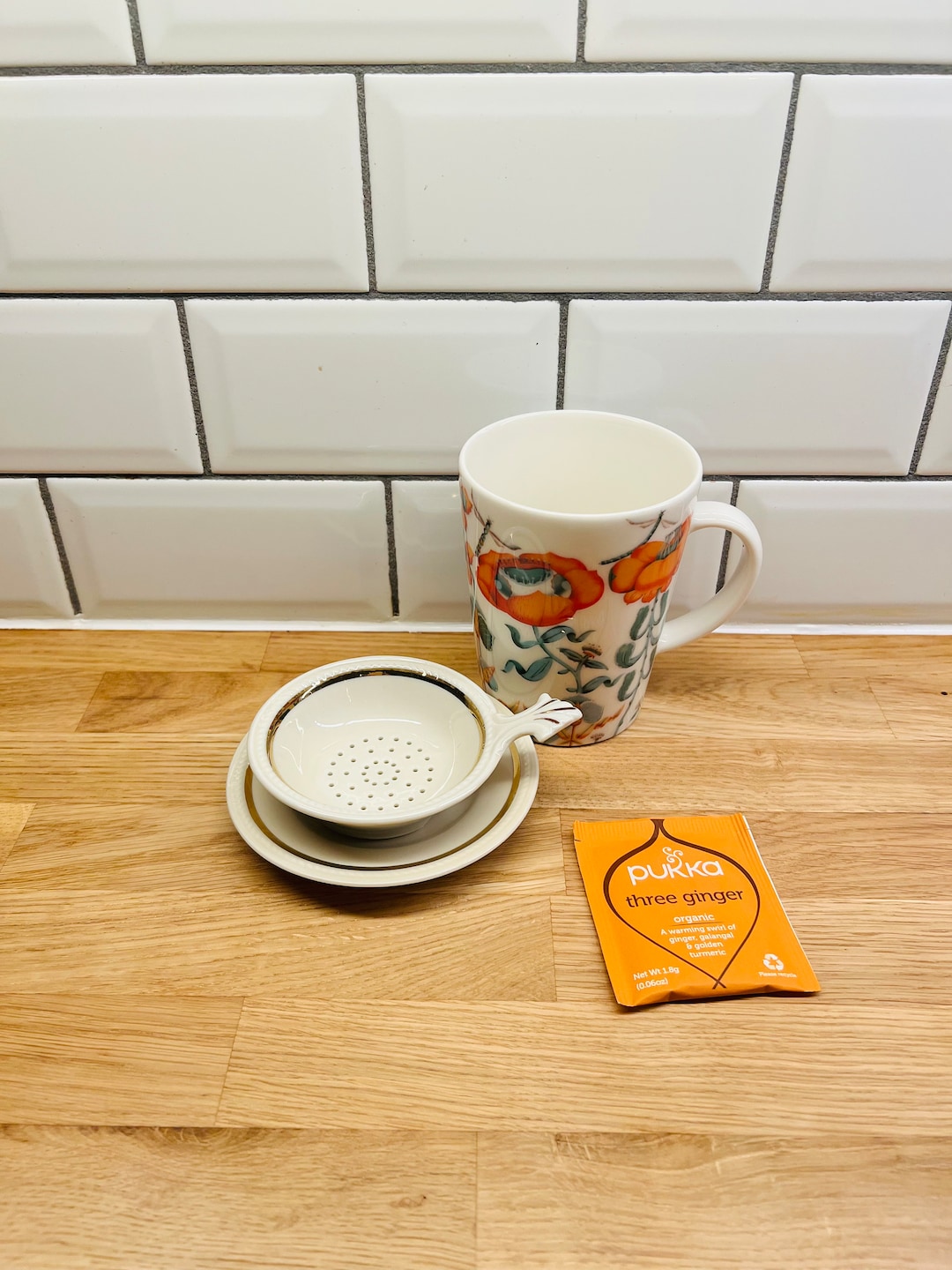 Vintage Tea Maker, Brewer, Ceramic, Cream, Gold - Etsy