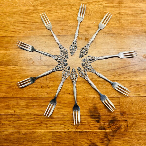 Dessert Forks - Etsy