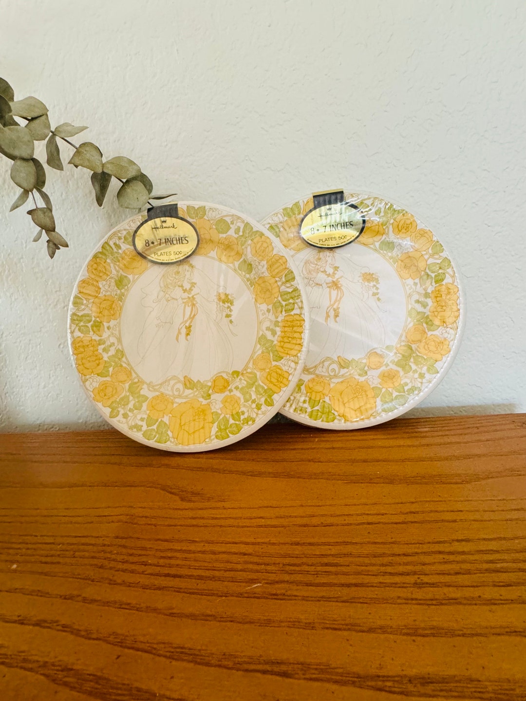 Vintage Paper Plates, New in Packaging, Wedding, Girly, Boho - Etsy
