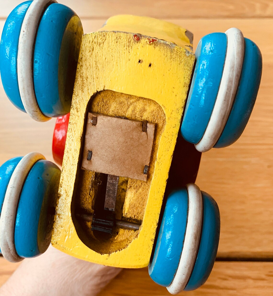 Vintage Brio duck wooden pull toy | Etsy