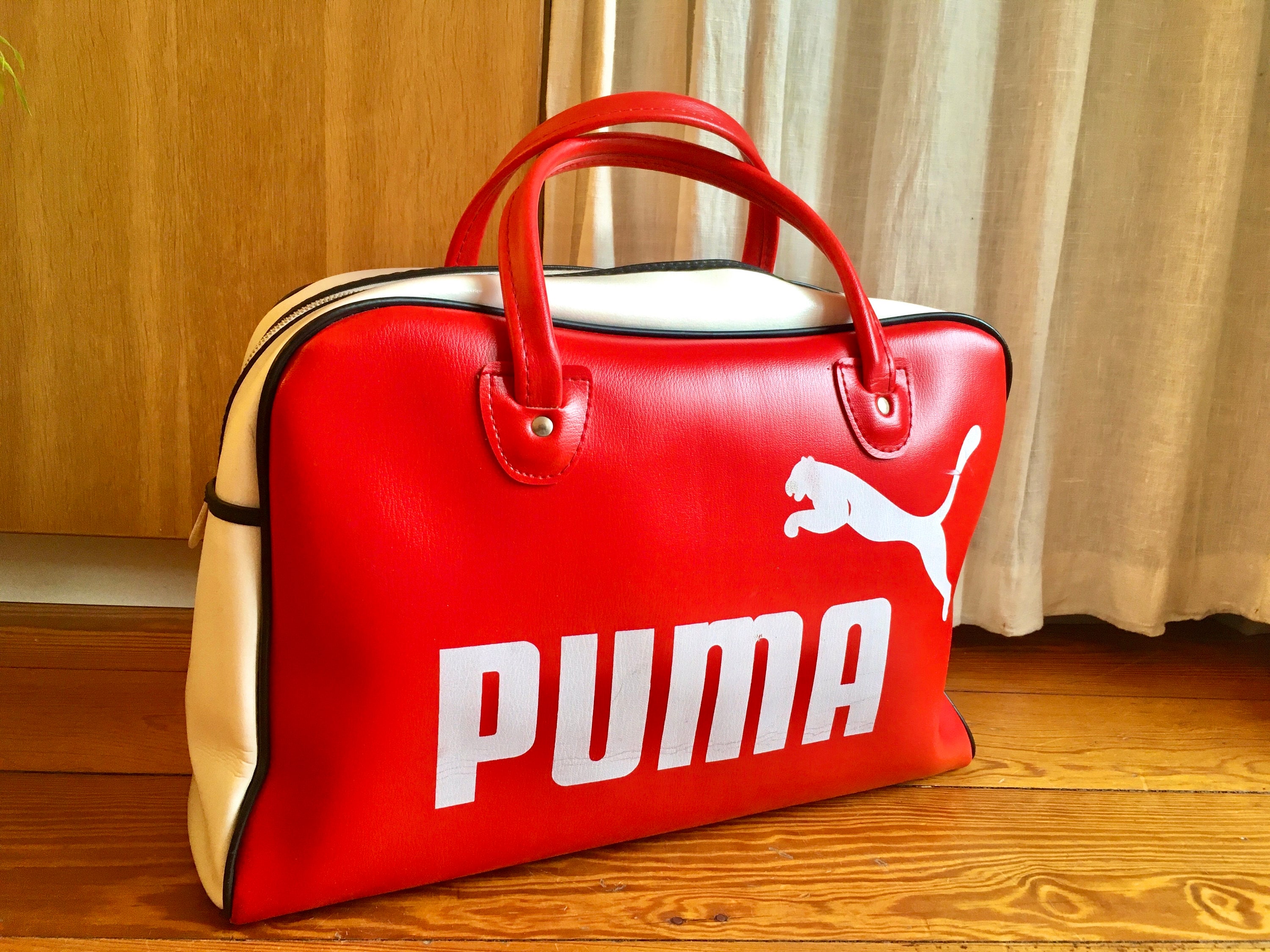 VERY RARE!! Swiss 70’s Puma Bag Authentic Vintage Handbag Limited ...