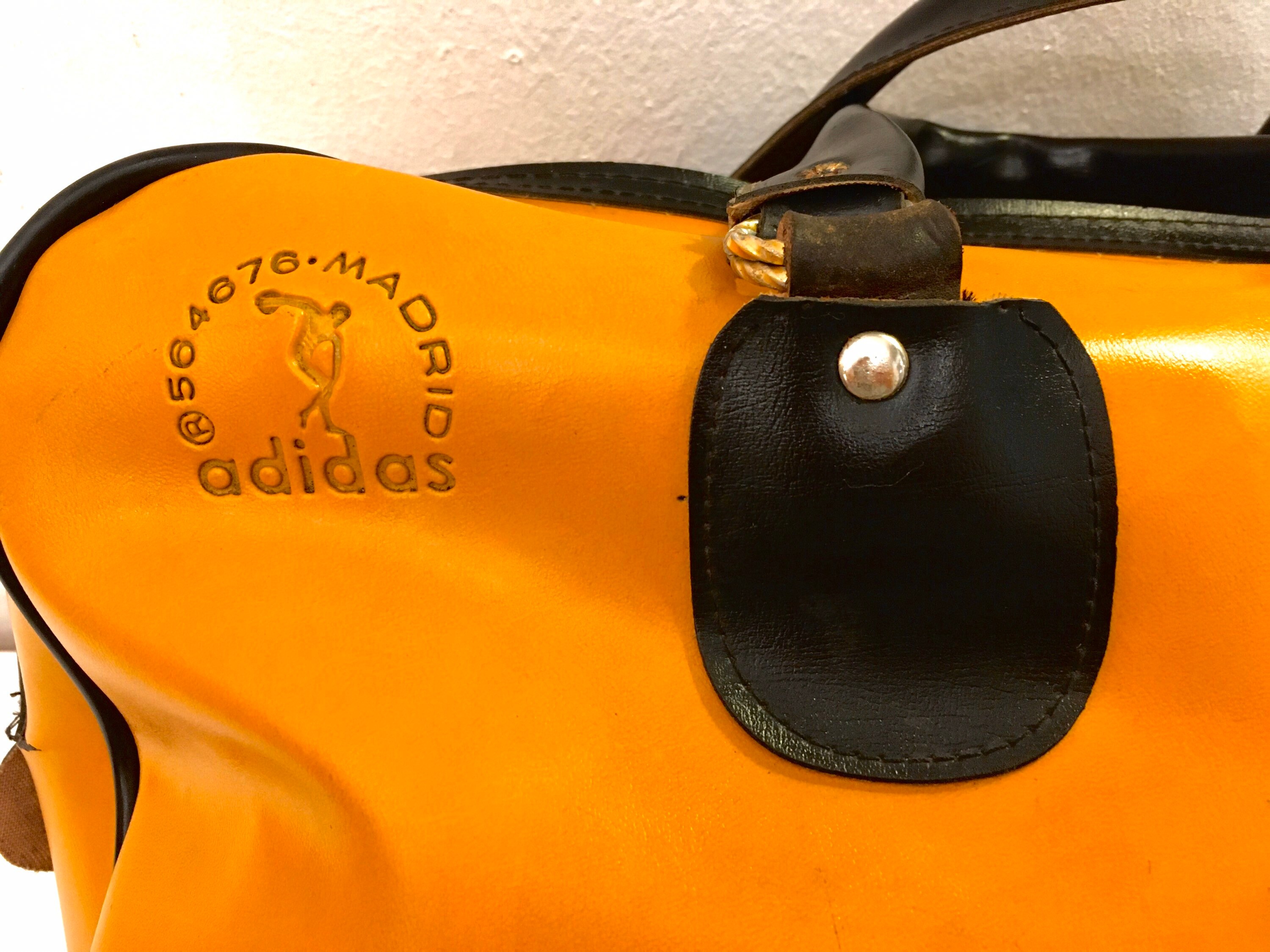 Amazing 60s Adidas Original Sport Bag Vintage Mustard Yellow - Etsy