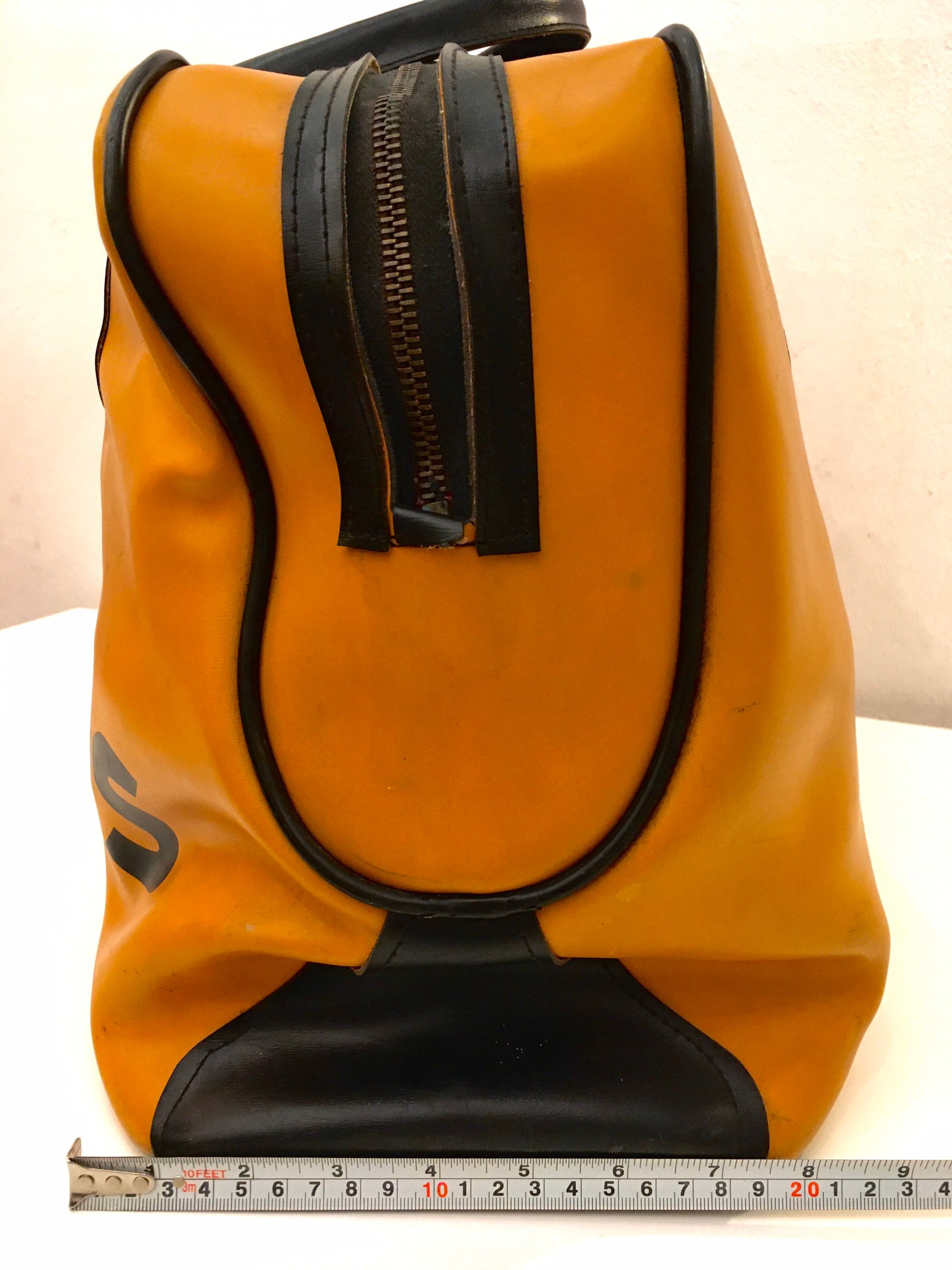 Amazing 60s Adidas Original Sport Bag Vintage Mustard Yellow - Etsy