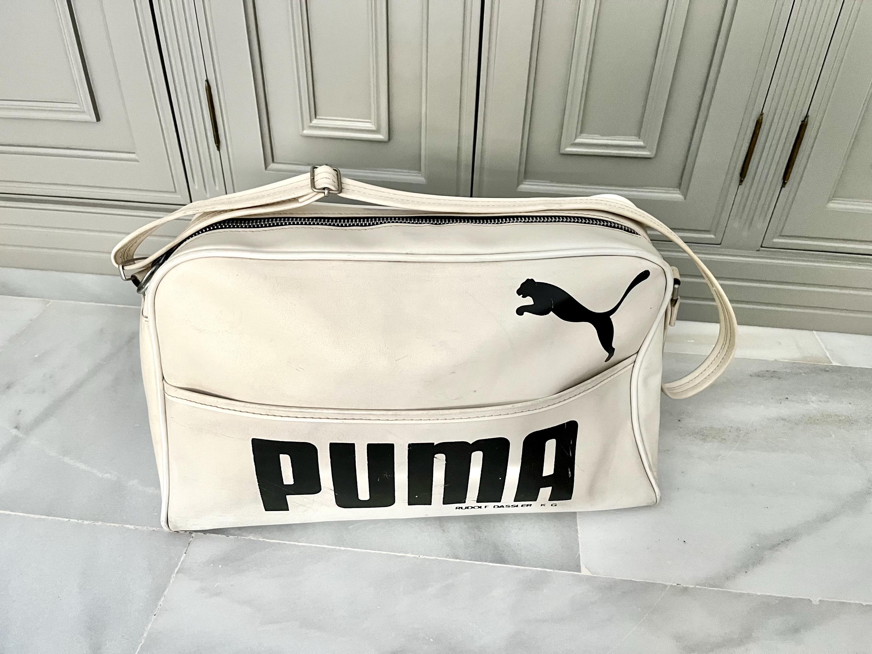 VERY RARE!! Rudolf Dassler 70’s Puma Bag Authentic Vintage Handbag ...
