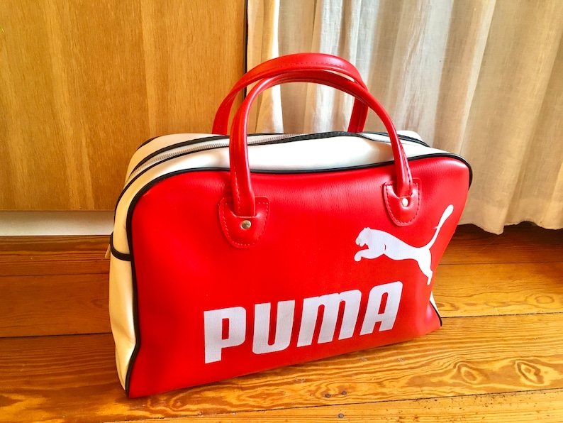 VERY RARE!! Swiss 70’s Puma Bag Authentic Vintage Handbag Limited ...