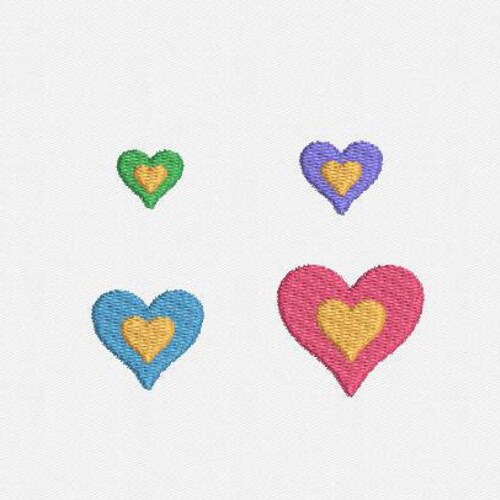 Mini Machine Embroidery Design Tiny Flowers Sunflower - Etsy