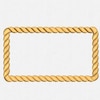 Rectangle Rope Frame Machine Embroidery Designs 8 Sizes - Etsy