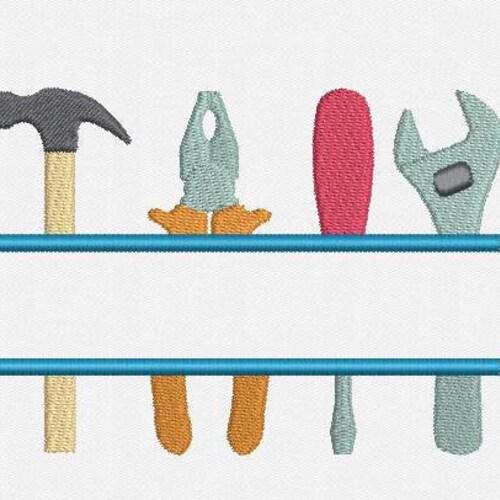 Carpenters Tools Machine Embroidery Design - Etsy