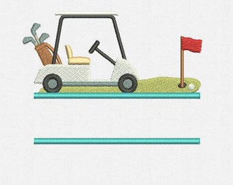 Golf Ball Machine Embroidery Design 7 Sizes Mini Golf Ball - Etsy