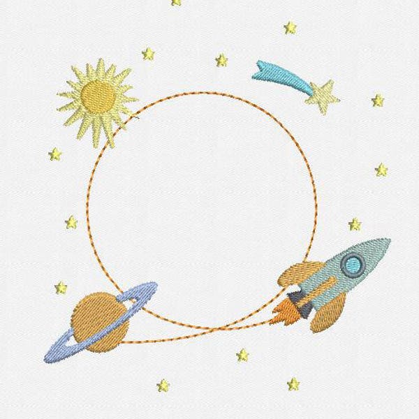 Space Embroidery - Etsy