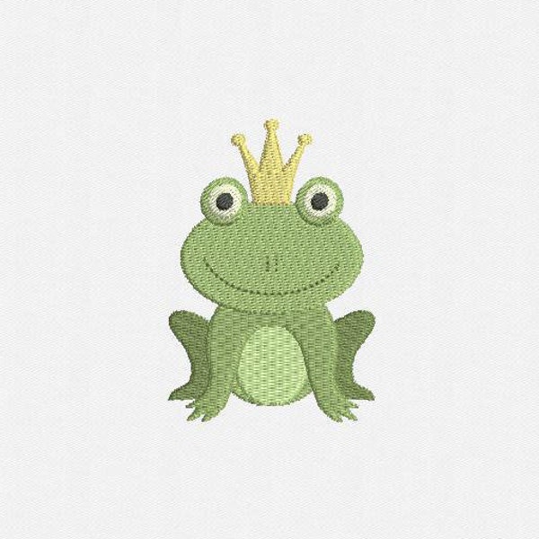 Frog With Crown - Etsy