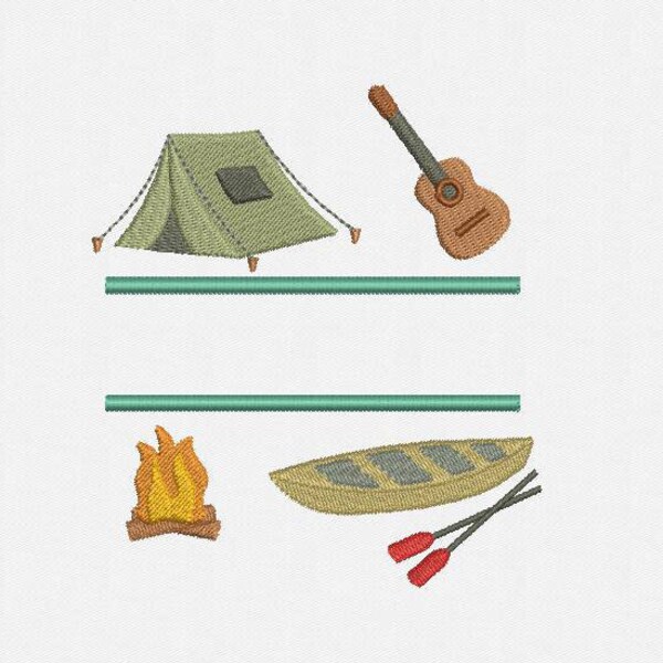 Embroidery Camping - Etsy