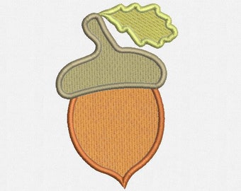 Acorn Applique | Etsy
