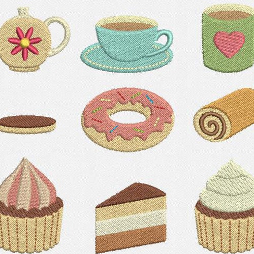 Mini Summer Machine Embroidery Designs Pack 9 Designs by 3 - Etsy