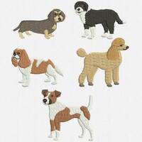 Pekingese Dog - Machine Embroidery Design - Etsy