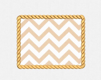Frame Rectangle Applique Machine Embroidery 16 Sizes - Etsy