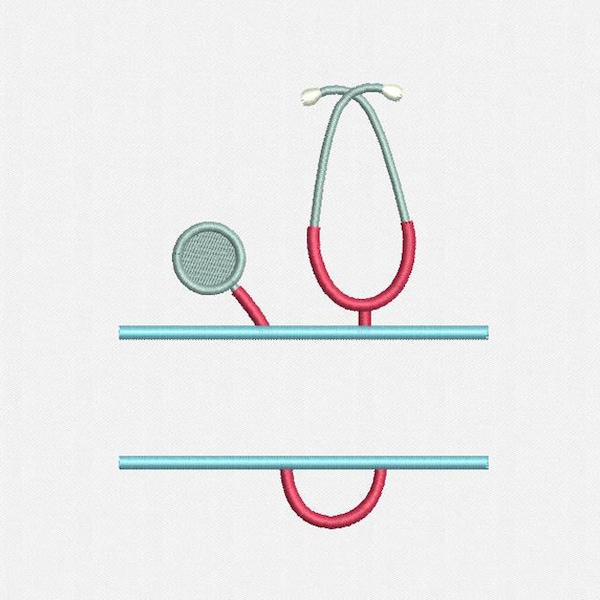 Stethoscope Embroidery Design - Etsy