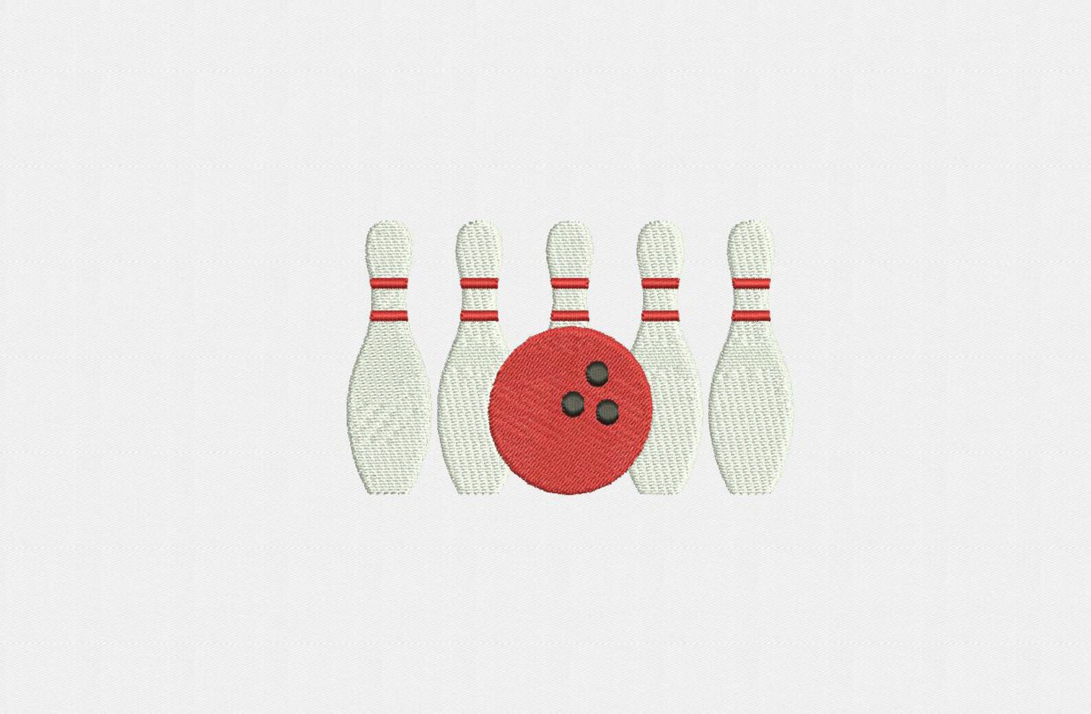 Bowling Machine Embroidery Design - 3 Sizes - Etsy