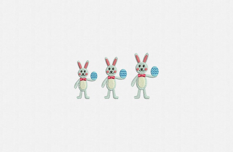 Mini Easter Machine Embroidery Designs Pack - 9 Designs - Etsy