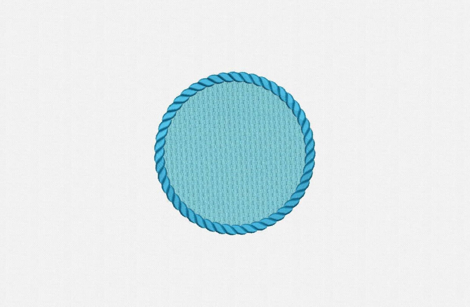 Circle Rope Frame Applique Machine Embroidery Designs 5 - Etsy
