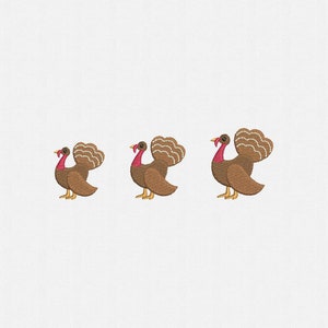 Mini Thanksgiving Day Machine Embroidery Designs Pack - 9 Designs ...