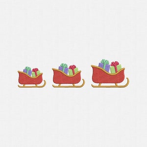 Mini Christmas Machine Embroidery Designs Pack - 8 Designs: Christmas ...