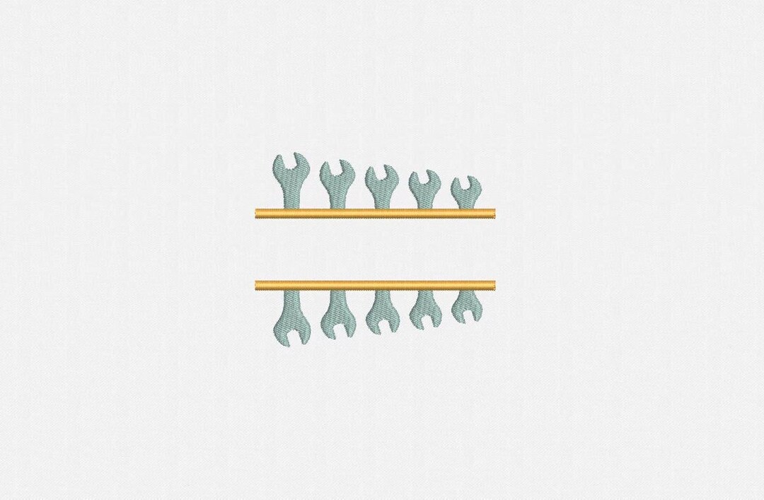 Split Mechanic Machine Embroidery Design - 1 Size - Etsy