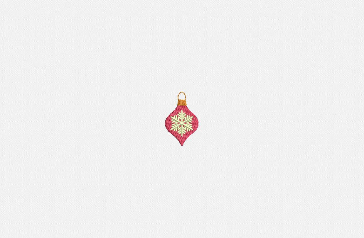 Mini Christmas Machine Embroidery Designs Pack 9 Designs | Etsy