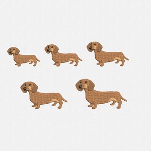 Mini Dogs Machine Embroidery Designs Pack - 4 Designs by 5 Sizes ...