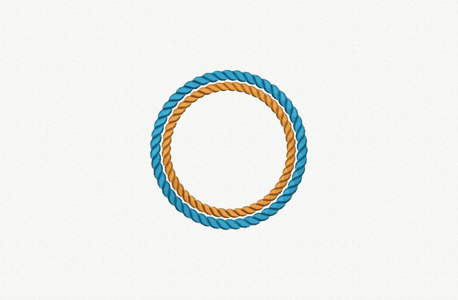 Double Rope Frames Machine Embroidery Designs 7 Sizes - Etsy