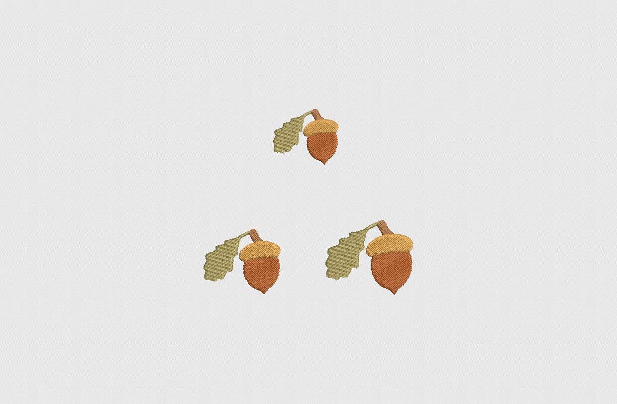 Mini Thanksgiving Day Machine Embroidery Designs Pack - 9 Designs ...