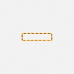 Rectangle Rope Frame Machine Embroidery Designs - 8 Sizes - Etsy