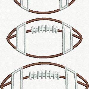 Football Frame Monogram Applique Machine Embroidery Design - 3 Sizes - Etsy