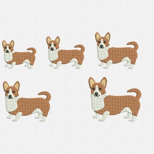 Mini Dogs Machine Embroidery Designs Pack - 4 Designs by 5 Sizes ...