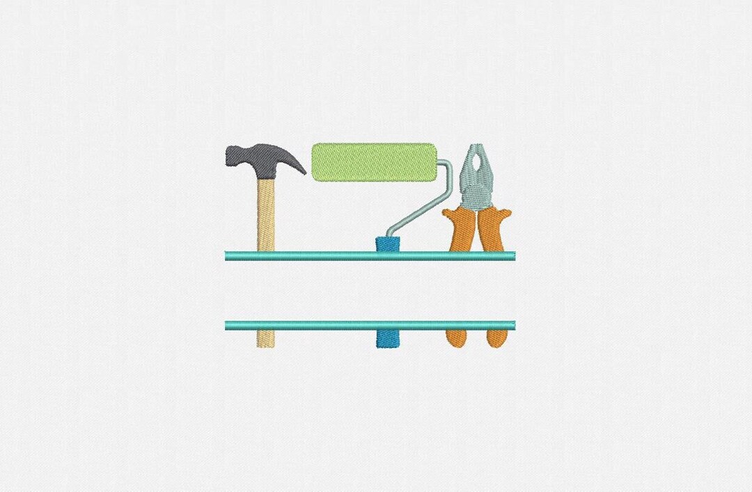 Split Tools Machine Embroidery Design - 1 Size - Etsy